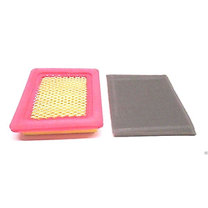 Genuine LCT Lauson 20820121 Paper Air Filter Element & Pre Filter For 136 208 cc