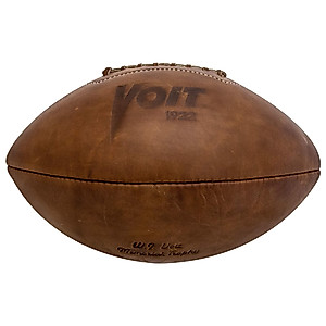 Voit Legacy Collection Football 1922 No. 7, Timeless Elegance in Natural Leather, a Tribute to Sporting Heritage