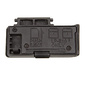 Photo Trust Battery Door Cover Lid Cap Replacement Repair Part Compatible with Canon EOS 1100D EOS Rebel T3 DSLR Digital Camera