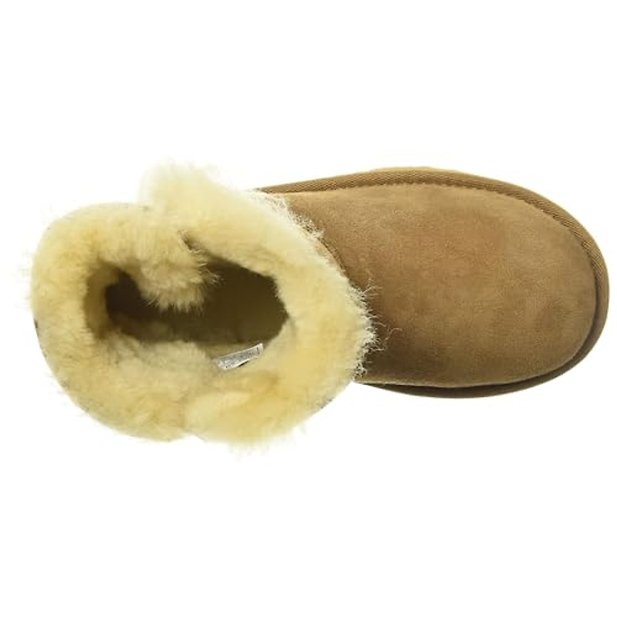 UGG Unisex-Child Bailey Button Ii Boot, Chestnut, 05