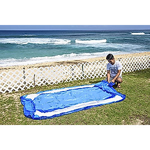 Jilong Rectangular Family Inflatable Pool for Ages 6+, Blue, 103" x 69" x 20"