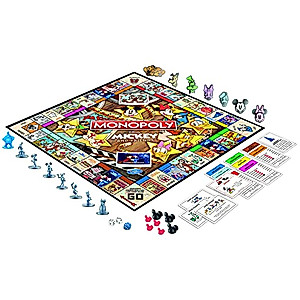 Hasbro Gaming Monopoly: Disney Mickey and Friends Edition Board Game, Ages 8+