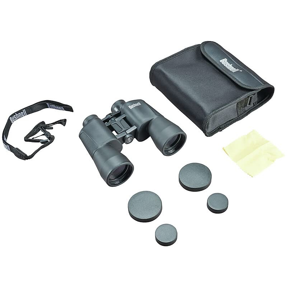 Bushnell PowerView 20x50 Super High-Powered Surveillance Binoculars, Black