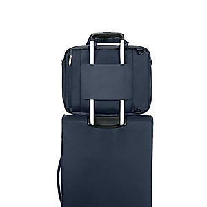 American Tourister 3-Way Boarding Bag, Blue (Navy), 40 centimeters