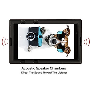 Bobj Rugged Case for Lenovo Tab 4 8 inch only TB-8504F or TB-8504X (NOT for TB-8304F or Plus Model TB-8704) - BobjGear Custom Fit - Patented Venting - BobjBounces Kid Friendly (Bold Black)