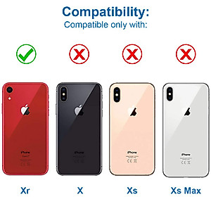 MMOBIEL Front Glass Repair Kit Compatible with iPhone XR - 6.1 inch - 2018 - Lens Screen Replacement Repair Kit - Incl. Toolkit - Gray