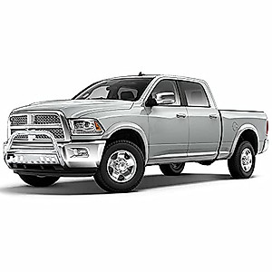 South Mud Bay 3" Bull Bar Bumper Guard Compatible with Chrome Stainless Steel E03YA0106