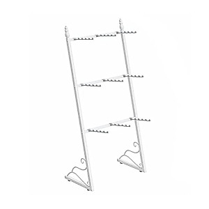 LXBAMKEA Lingerie Display Stand, Boutique Retail Store Hanger, Floor-Standing Clothing Store Underwear Organizer Rack, Multifunctional Panties Bra Gloves Socks Commercial Shelves (Color : White, Siz