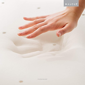 ISOLUS 2 Inch Ventilated Memory Foam Mattress Topper - 3 Year U.S. Warranty - Twin, White, IS20TT45MT