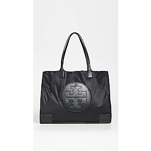 Tory Burch Women's Ella Tote, Black, One Size