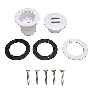 RvSky Garden kit Pool Nozzle Replacement G2A Thread Wear Resistant Pool Outlet Nozzle with 5 Screws for Swimming Pool