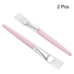 PATIKIL Succulent Cleaning Brush 2Pack 152mm Gardening Tools Plant Brush for Garden Pink Handle