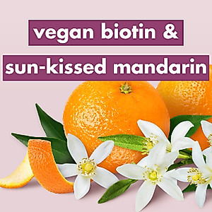 Love Beauty And Planet Planet Shampoo and Conditioner, Vegan Keratin & Sun-Kissed Mandarin - Sulfate-Free Shampoo & Conditioner, Clarifying, Hydrating, Shiny Hair Products, Scented, 13.5 Oz