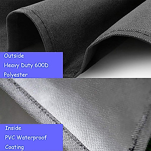 ProHome Direct Heavy Duty Waterproof Grill Cover for Blackstone 22" Table Top Griddle Without Hood,Compare to Blackstone 1724 Cover