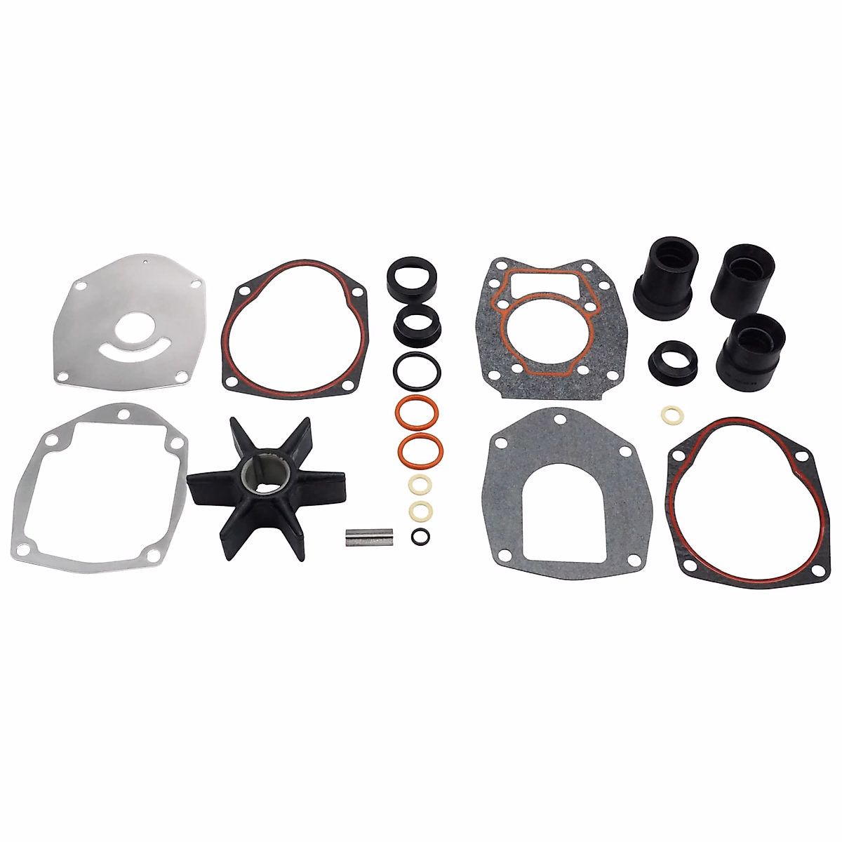 YiheoZux 8M0100526 Water Pump impeller Kit for MerCruiser Alpha One Gen 2 Stern Drives and Mercury Mariner 2/4 Strokes Outboard Motor 43026Q06 43026T11 18-2626 18-3214