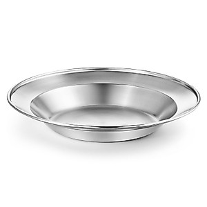 Unique Complete Messware Kit Polished Stainless Steel Dishes Set| Tableware| Dinnerware| Camping| Includes - Cups | Plates| Bowls| Cutlery| Comes in Mesh Bags (Single Person Green)