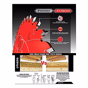Freud P410: 10" Next Generation Premier Fusion General Purpose Blade