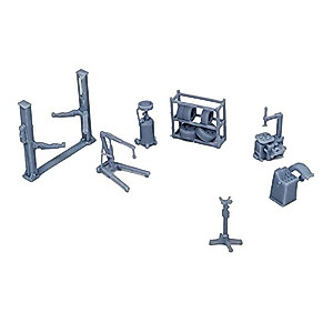 Outland Models Scenery for Model Cars Auto Service Shop & Accessories 1:64 S Scale