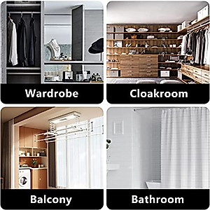 Yinpecly 0.63" x 1.18"(WxL) Zinc Alloy Oval Closet Rod Support Bracket Without Screws for Wardrobe Cupboard Clothes Hanging Silver Tone 4pcs