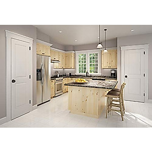 Schlage F10 V GEO 716 Georgian Door Knob, Hall & Closet Passage Lock, Aged Bronze