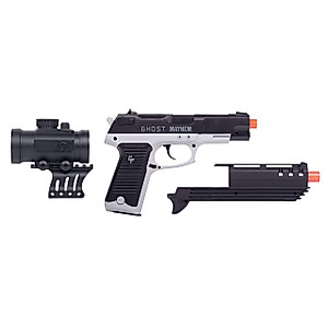 Game Face GFM39PG Ghost Mayhem Spring-Powered Single-Shot Airsoft Pistol