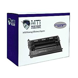 MTI 37A MICR Replacement for HP 37A CF237A | HP Laser Printers M607 M608 M609 M631 M632 M633 | Universal Magnetic Ink Check Printing Cartridge