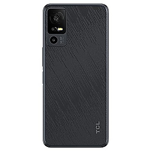 TCL 40 X 5G Unlocked Phone, 6.56 Inch HD+ Display Smartphone, 5000 mAh Cell Phone, 50MP Main Camera, Android 13, 4GB + 64GB Mobile Phone, U.S. Version, Starlight Black