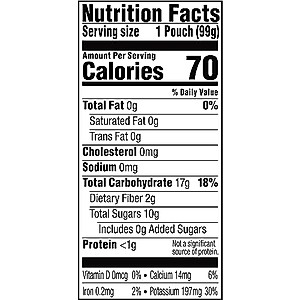 Plum Organics Just Prunes, 3.5 Oz (1 Pack) Packaging May Vary