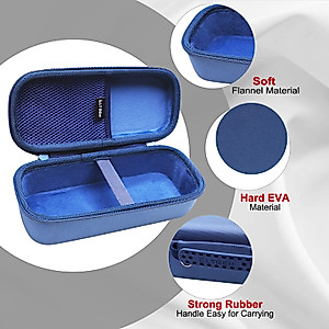 LTGEM Case for Bose Soundlink Flex Bluetooth Portable Speaker,Hard Storage Travel Protective Carrying Bag, Blue