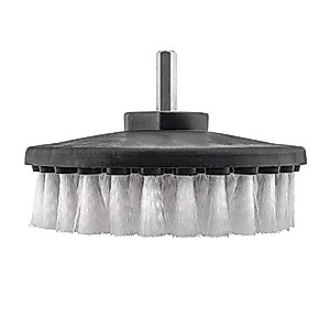 Chemical Guys ACC_201_Brush_S Gray 1 Pack Carpet Brush with Drill Attachment, Light Duty