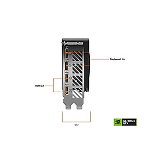 Gigabyte GV-N406TGAMING OC-8GD GeForce RTX 4060 Ti Gaming OC 8G Graphics Card, 3X WINDFORCE Fans, 8GB 128-bit GDDR6, Video Card