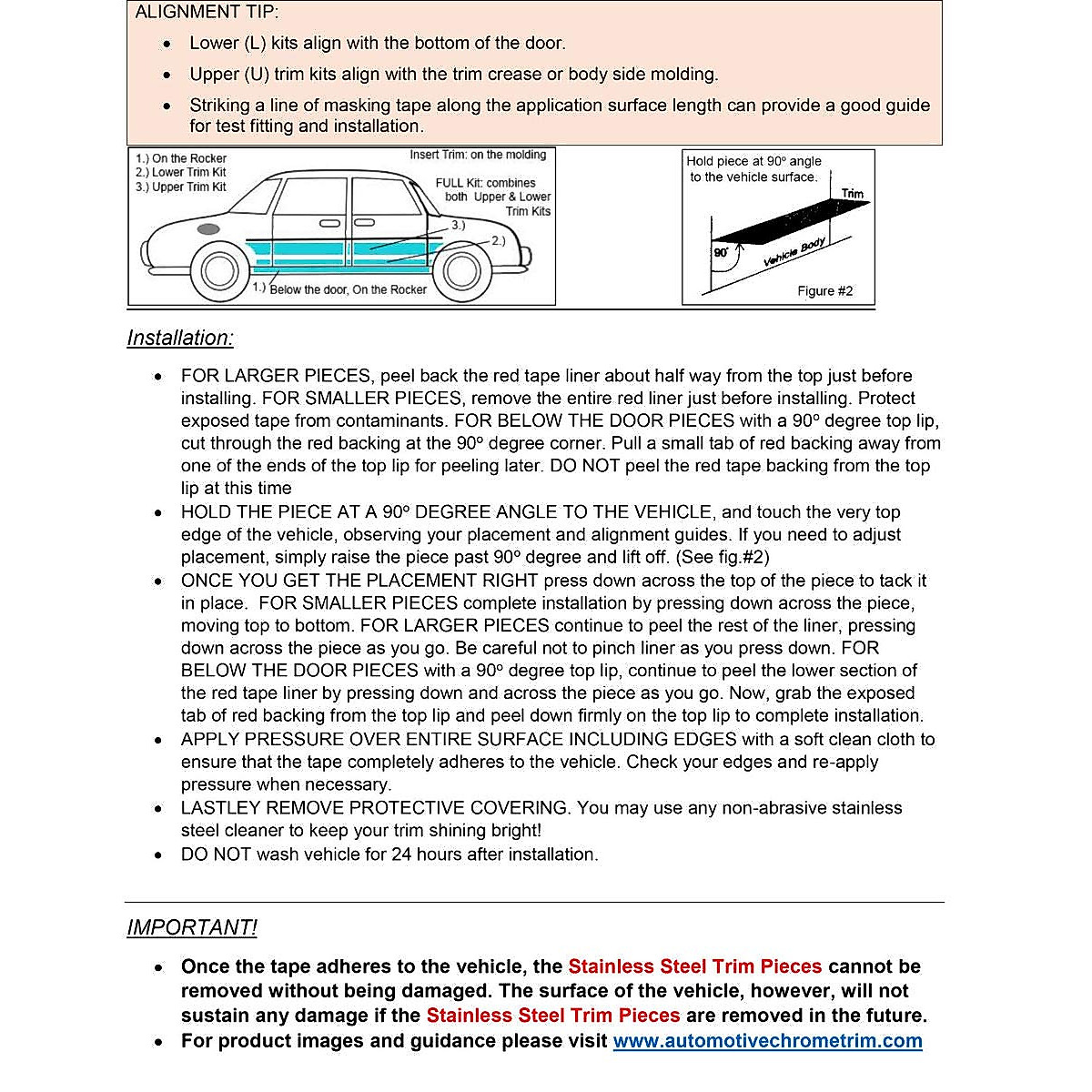 QAA Part LP49945 is a 1 Piece Stainless Steel License Plate Bezel That is Compatible with The Dodge Journey 2009-2020