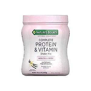 Nature's Bounty Optimal Solutions Protein Powder with Vitamin C