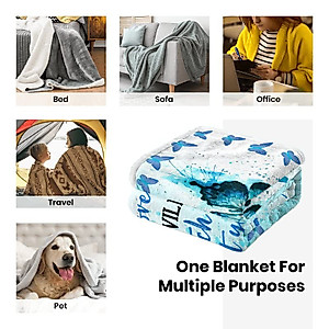 Blanket to Sister Birthday Gifts from Sister Ultra-Soft Flannel Throws Blankets Sister in Law Sisters Warm Quilts for Bed Couch Travel Beach 50*60in