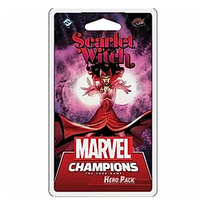 Marvel Champions The Card Game Scarlet Witch HERO PACK - Superhero Strategy Game, Cooperative Game for Kids and Adults, Ages 14+, 1-4 Players, 45-90 Minute Playtime, Made by Fantasy Flight Games