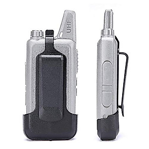 abcGoodefg Walkie Talkie Belt Clip for Retevis RT22 RT622 RT22S Zastone X6 LT-316/TD-M8/ZS-B1/NK-U1 R1 Two Way Radios (10 pcs)