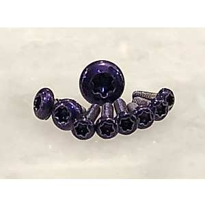 Purple Torx Screws Set For Benchmade Griptilian Scale Pivot & Clip 550 551 553