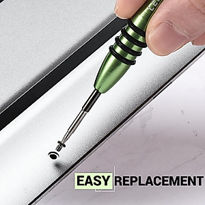 LeFix 10 x M2.5 x 4 Screws T5 Torx Compatible with DELL XPS 17 9700 9710 9720|Precision 5750 5760 5770 Base Underside,Silver,T5 Screwdriver Included