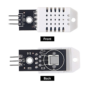 Coliao 4pcs DHT22/AM2302 Temperature and Humidity Sensor Module Digital Temperature Humidity Monitor Sensor with Cable Replace SHT11 SHT15 for Electronic Practice DIY