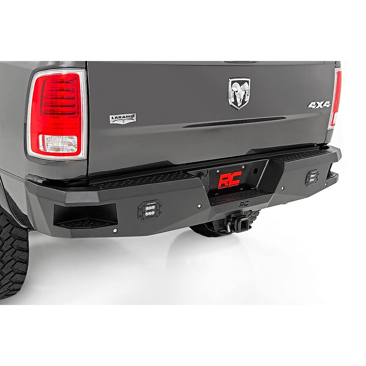 Rough Country Rear Heavy Duty LED Bumper for 2010-2024 Ram 2500/3500-10786A