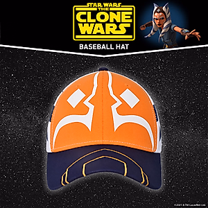 Star Wars The Clone Wars Ahsoka Cosplay Snapback Baseball Hat, Multi, One Size
