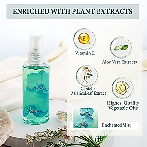 Vital Luxury Body Mist Set, Travel Size Spray Bottle, Long Lasting Perfume Gift Sets, Fragrance Mist for Men & Women, Cool White Musk, Pack Of 2, 3 Fl Oz Each