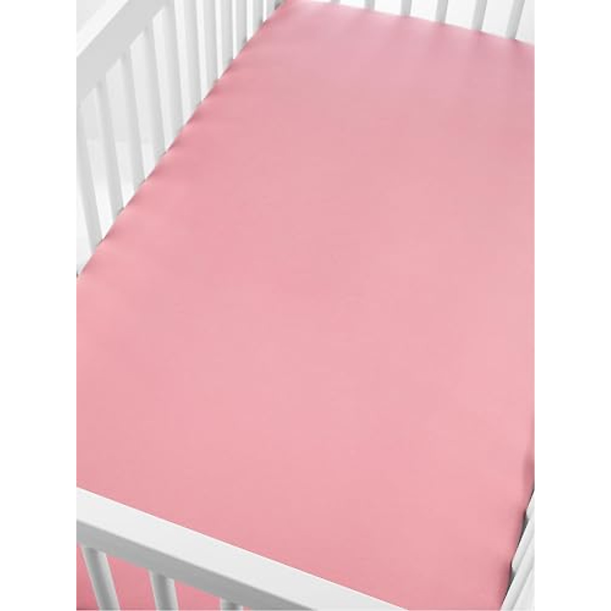 Simple Joys by Carter's Baby 2-Pack Cotton Crib Sheets, Pink/Blush, One Size