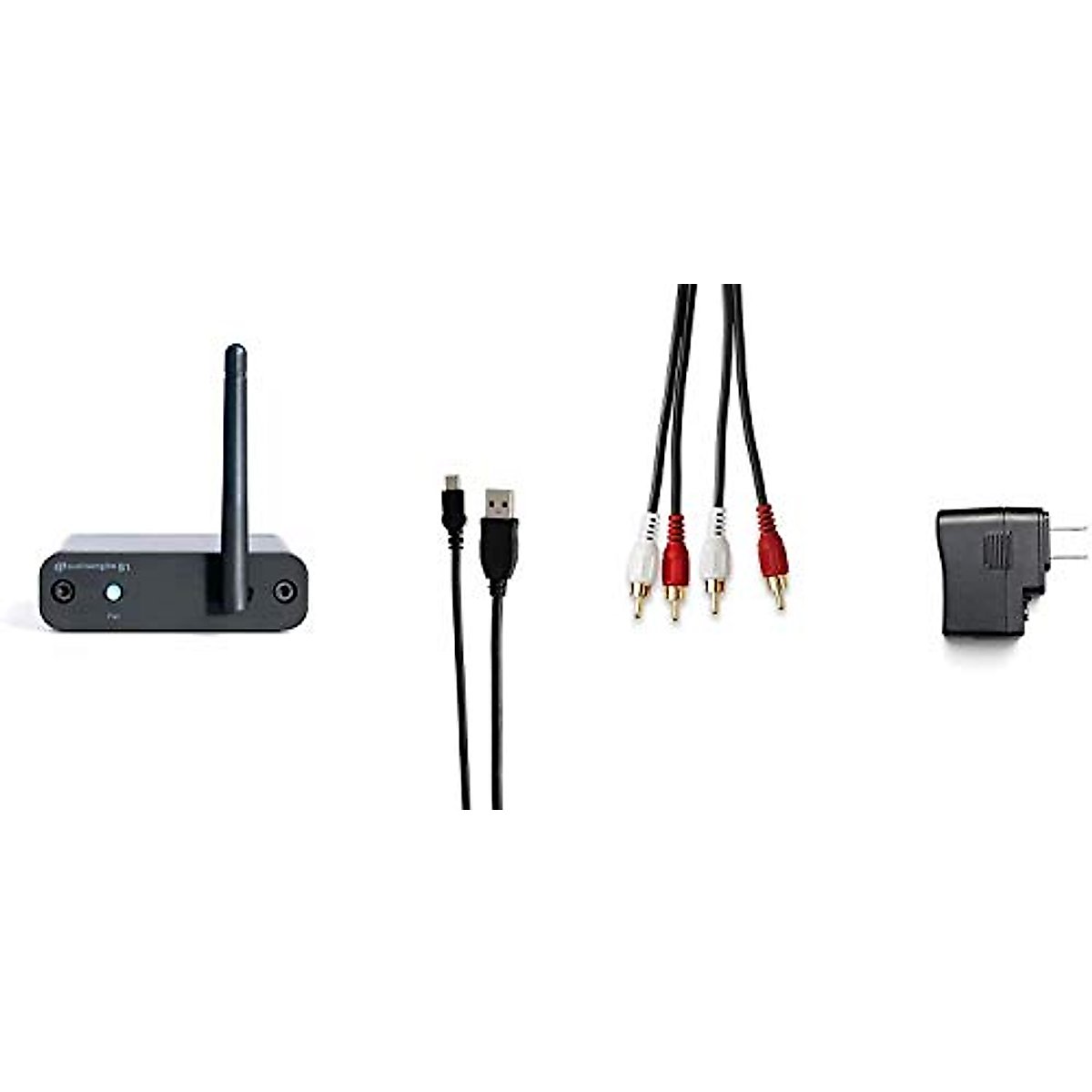 Audioengine B1 Bluetooth Receiver with 5.0 aptX HD - Extended Range and High Fidelity 24 bit DAC Wireless & Streaming Audio Systems