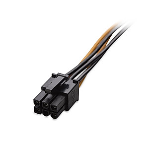 Cable Matters 2-Pack 6 Pin to SATA Power Cable (SATA to 6 Pin PCIe) - 8 Inches