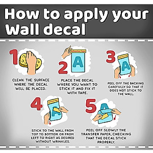 crypto Multiple Font Custom Name Nursery Wall Decal - Mural Wall Decal Sticker for Home Children's Bedroom, Car and Laptop (OP004)