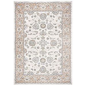 SAFAVIEH Isabella Collection 10' x 14' Cream/Beige ISA940B Oriental Non-Shedding Living Room Dining Bedroom Area Rug
