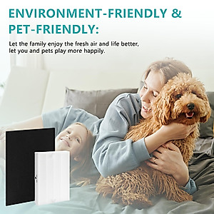 HPA300 Filter Replacement Compatible for Honey-well HPA200,HPA100 Series Filter,9 Pakcs R Filters Replacement by MIFLUS