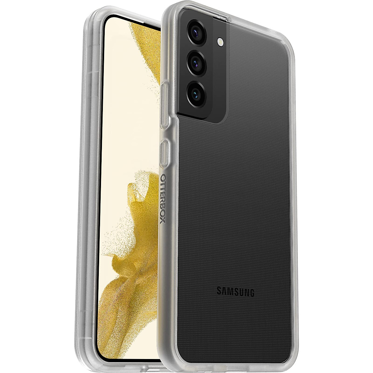 OtterBox Galaxy S22+ Prefix Series Case - Clear, Ultra-Thin, Pocket-Friendly, Raised Edges Protect Camera & Screen, Wireless Charging Compatible