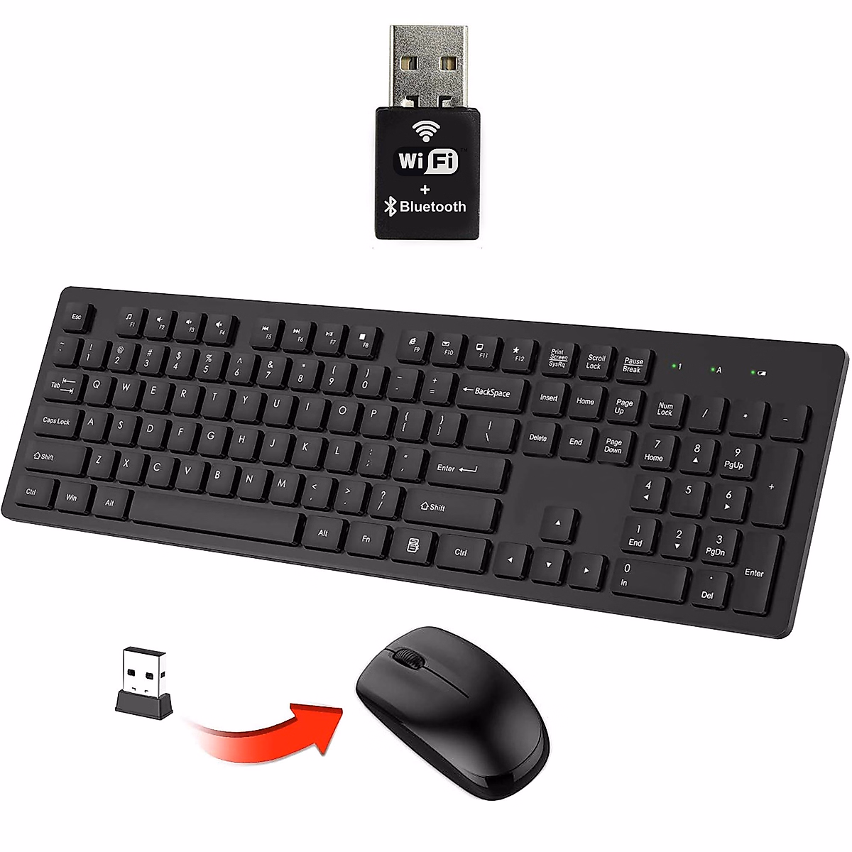 HP 8300 USFF Computer Desktop PC, Intel Core i5 3.2GHz Processor, 8GB Ram, 500GB Hard Drive, WiFi | Bluetooth, 1080p Webcam, Wireless Keyboard & Mouse, 19 Inch Monitor, Windows 10 (Renewed)